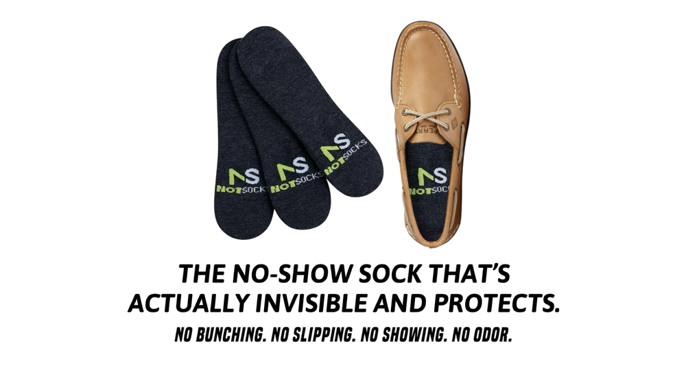 NotSocks | Sockless Insole Socks & No-Show Sock Alternative